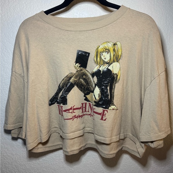Tops | Graphic Deathnote Anime Women Top | Poshmark
